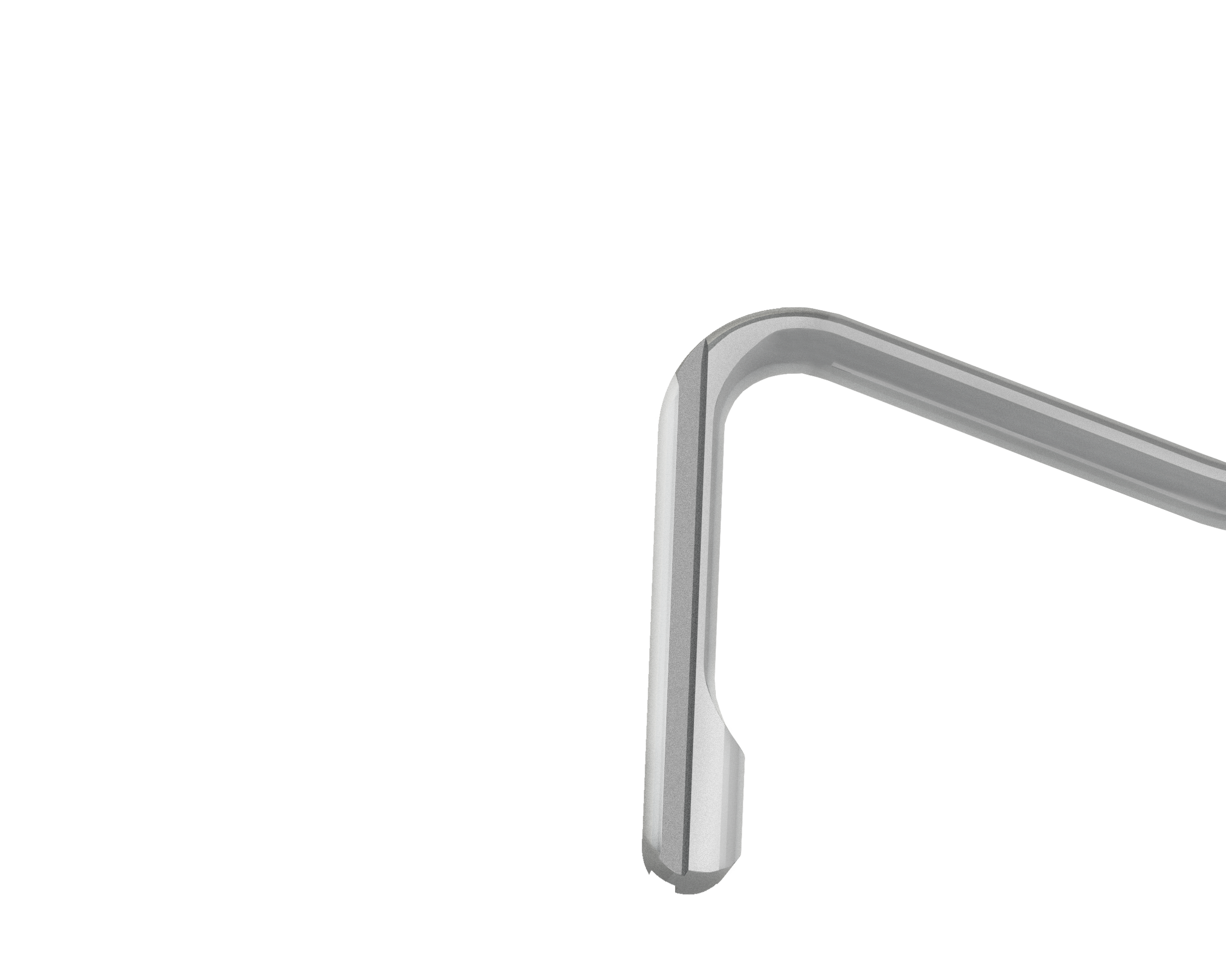 5-046 Rychwalski Muscle Hook, 12.20 mm Hook with Groove, Length 140 mm ...