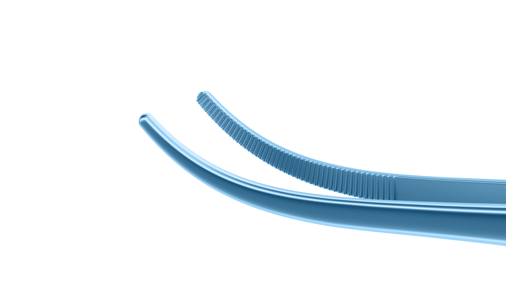 4-071S Dressing Forceps with Delicate Serrations, 12.00 mm Serrated ...