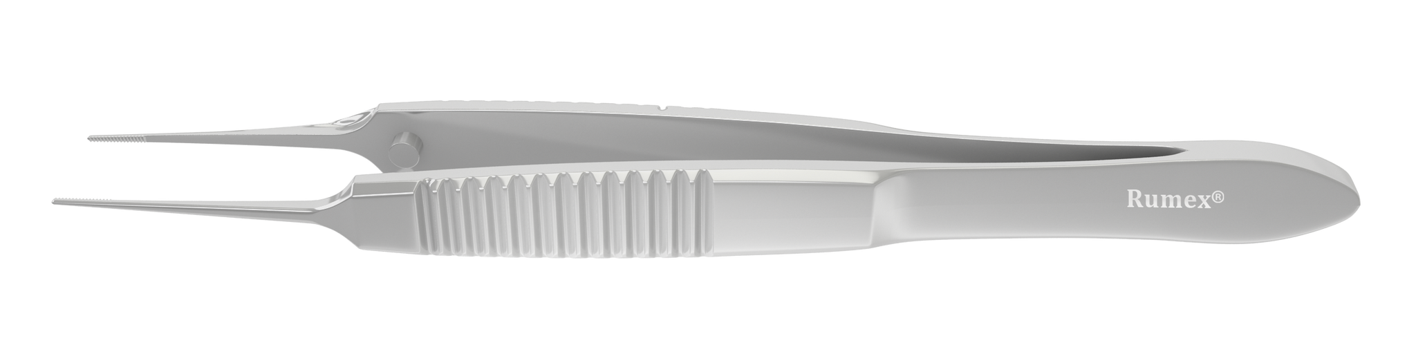 4-101S Iris Forceps with 1x2 Teeth, Straight, Flat Serrated Handle ...