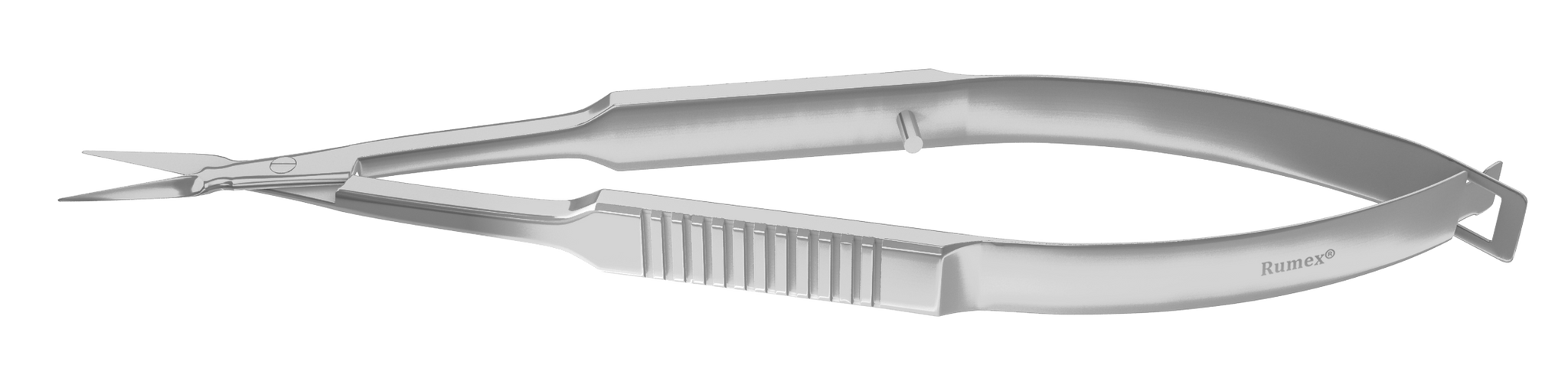 11-054S Vannas Capsulotomy Scissors, Angled, Sharp Tips, 6.00 mm Blades ...