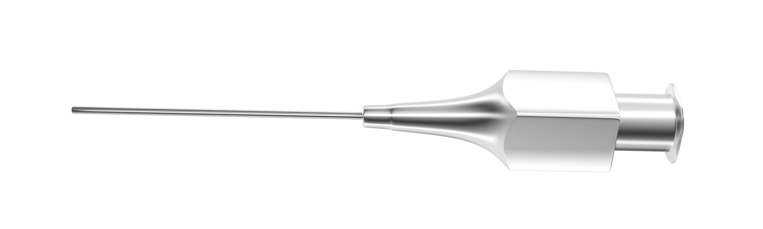 15-029 Lacrimal Cannula Reinforced, Curved, 23 Ga x 32 mm — Rumex.COM