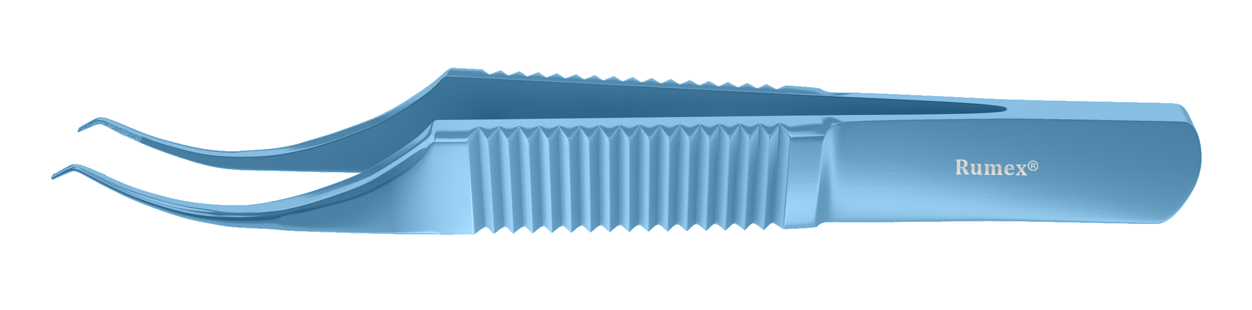 4-050T Colibri Corneal Forceps, 0.12 mm, 1x2 Teeth, Flat Handle, Length ...