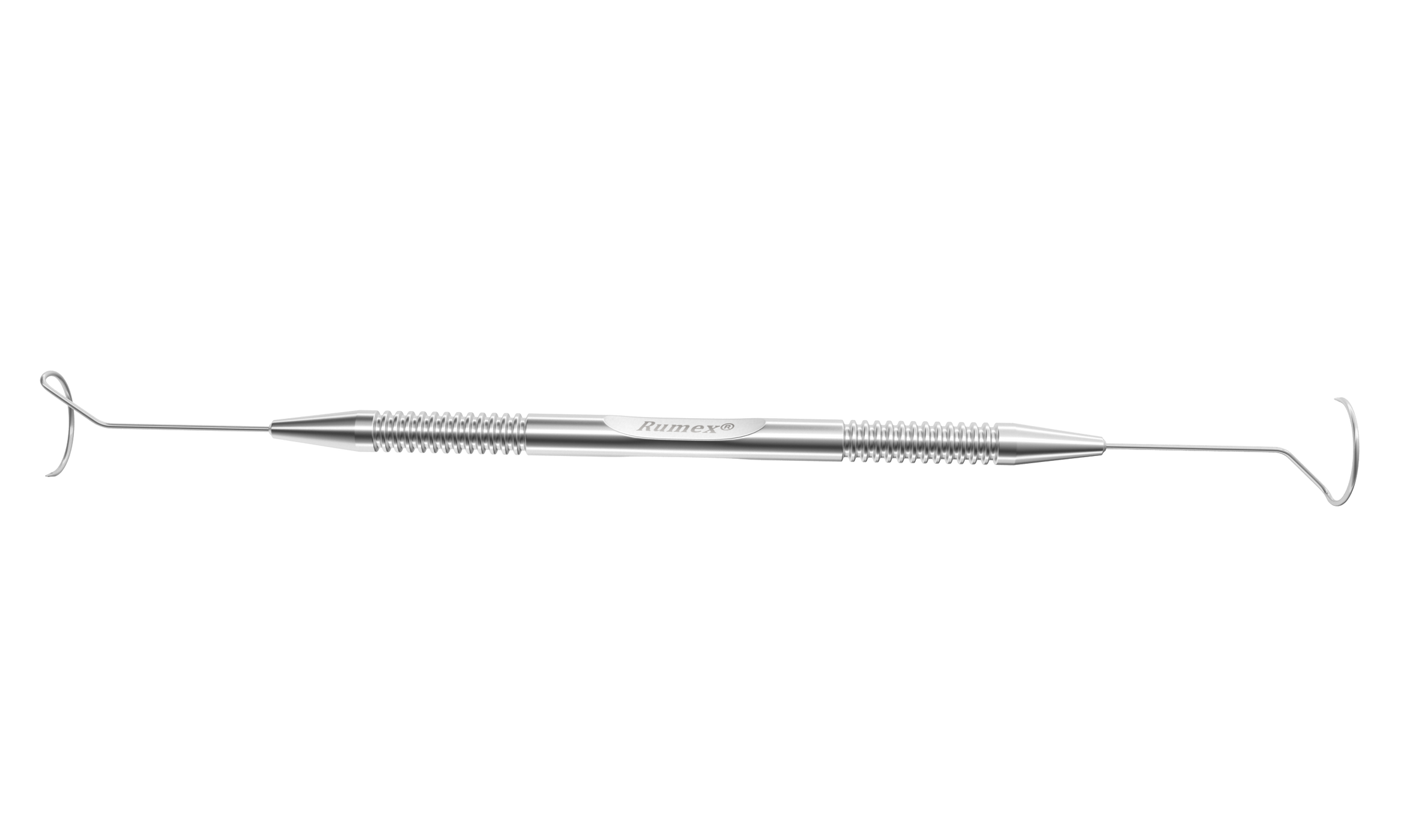 9-031S Pigtail Lacrimal Probe, 8.00 mm Probes with Holes, Polished Tip ...
